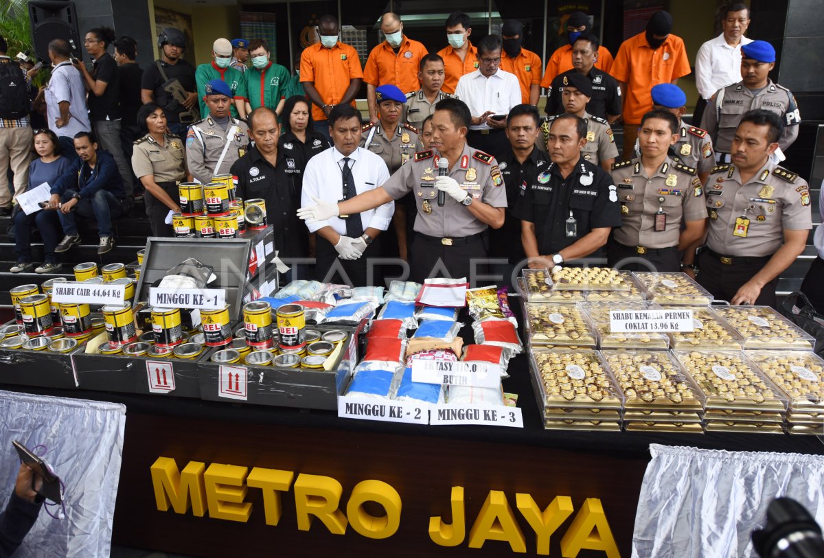 JARINGAN NARKOBA INTERNASIONAL | ANTARA Foto