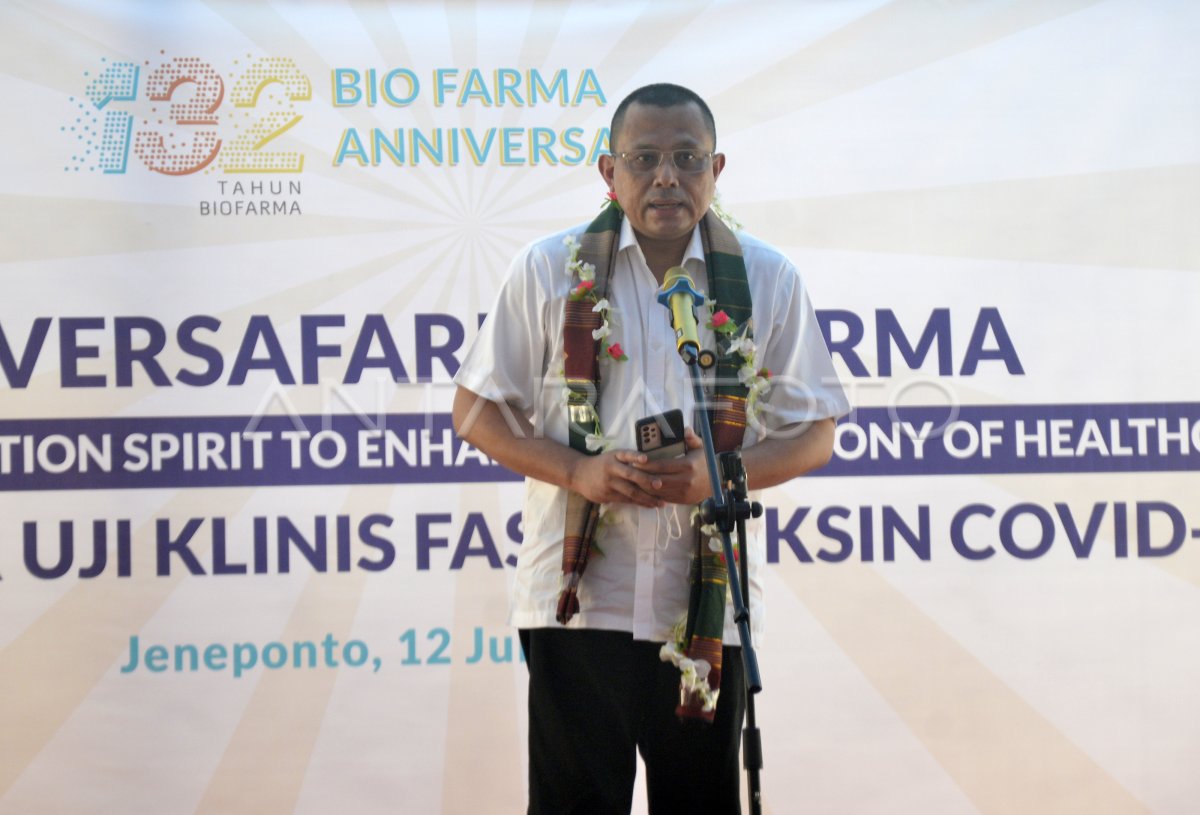 KUNJUNGAN CENTER UJI KLINIS FASE KETIGA VAKSIN COVID-19 BUMN | ANTARA Foto KUNJUNGAN CENTER UJI KLINIS FASE KETIGA VAKSIN COVID-19 BUMN | ANTARA Foto