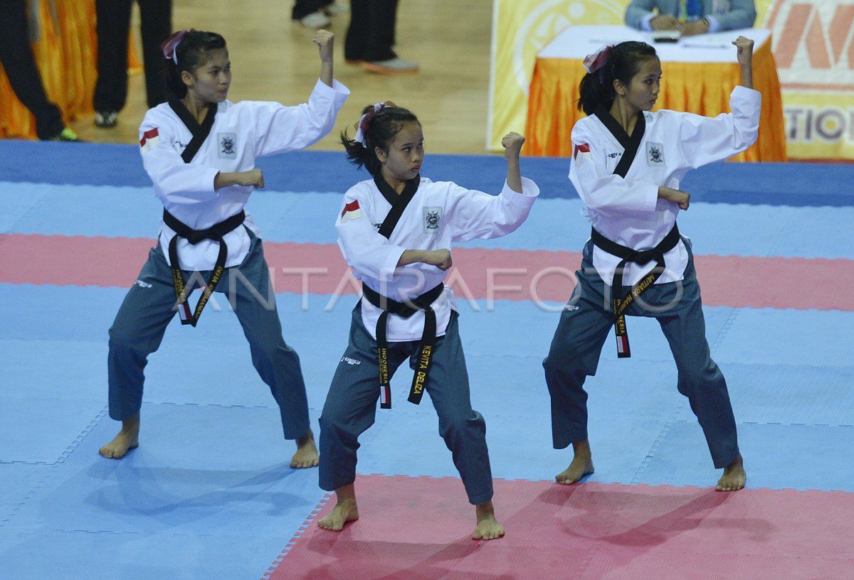 Tim Poomsae Taekwondo Antara Foto