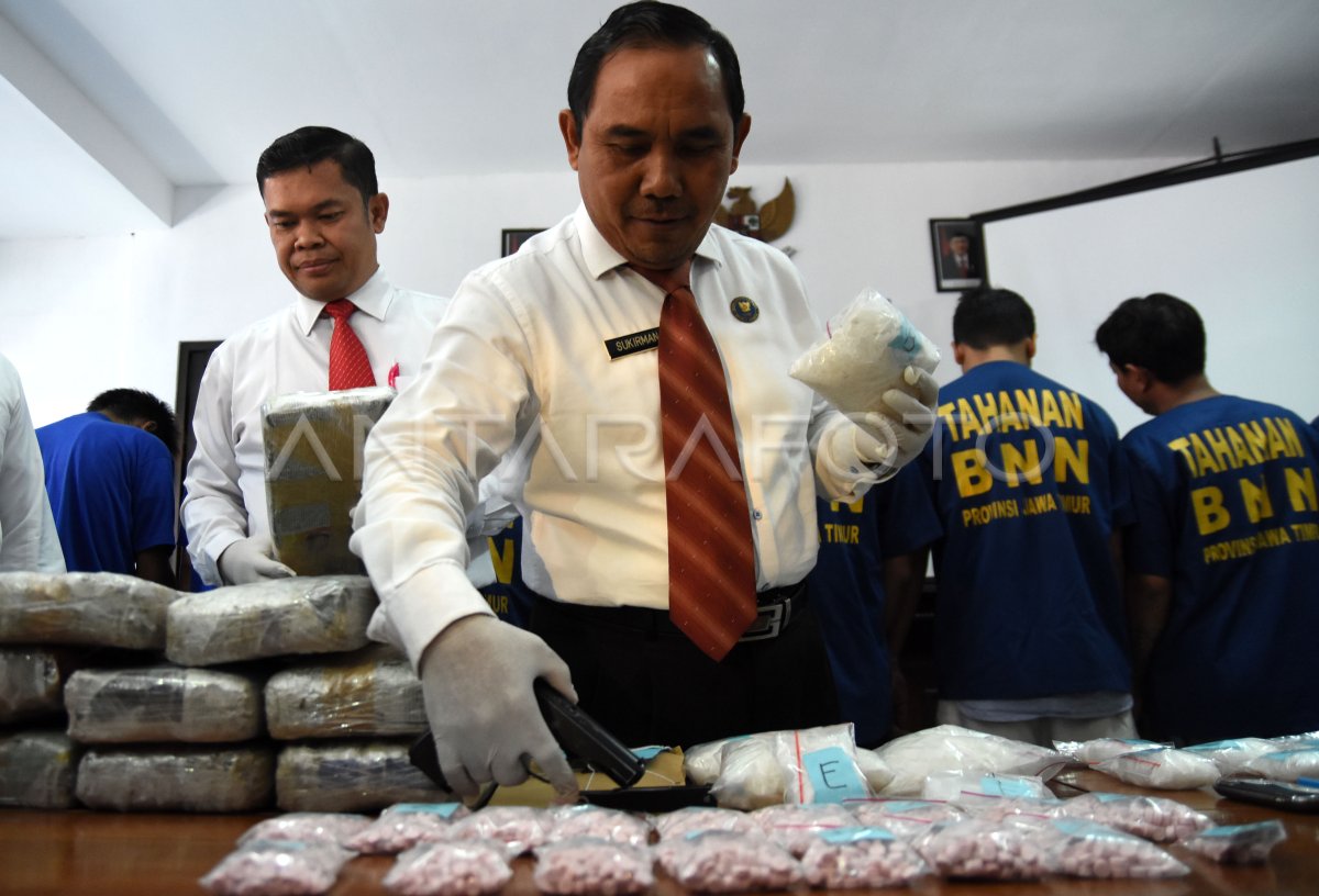 JARINGAN NARKOBA LAPAS | ANTARA Foto