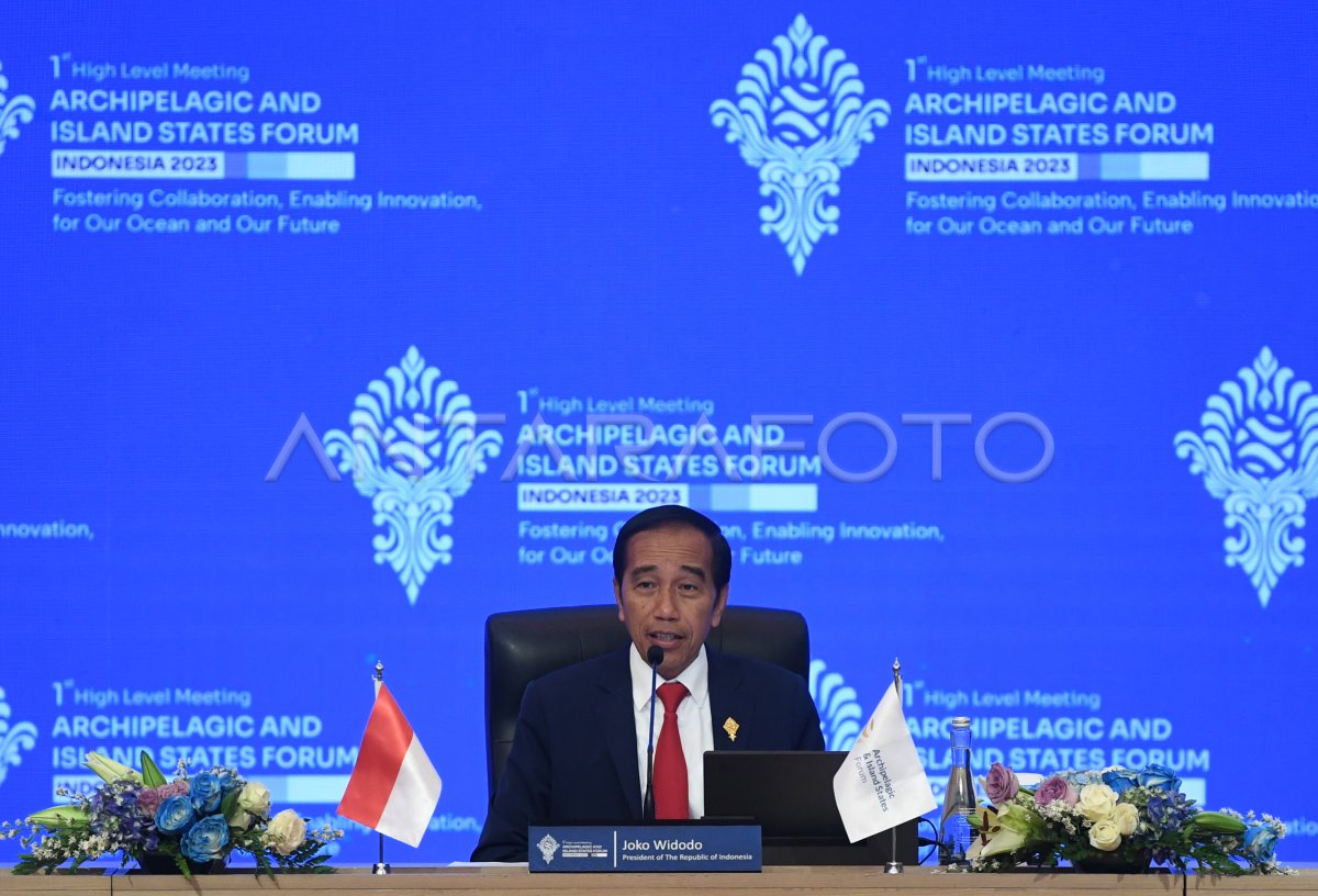 Konpres Presiden Jokowi usai KTT AIS Forum 2023 | ANTARA Foto Konpres Presiden Jokowi usai KTT AIS Forum 2023 | ANTARA Foto