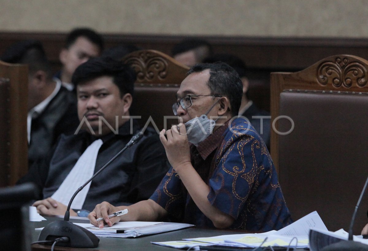 Sidang lanjutan kasus korupsi anggaran bantuan sosial beras | ANTARA Foto
