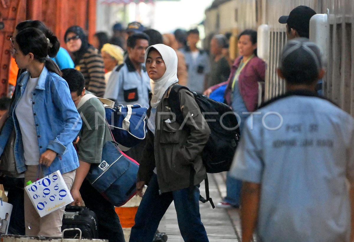 ARUS BALIK LEBARAN | ANTARA Foto