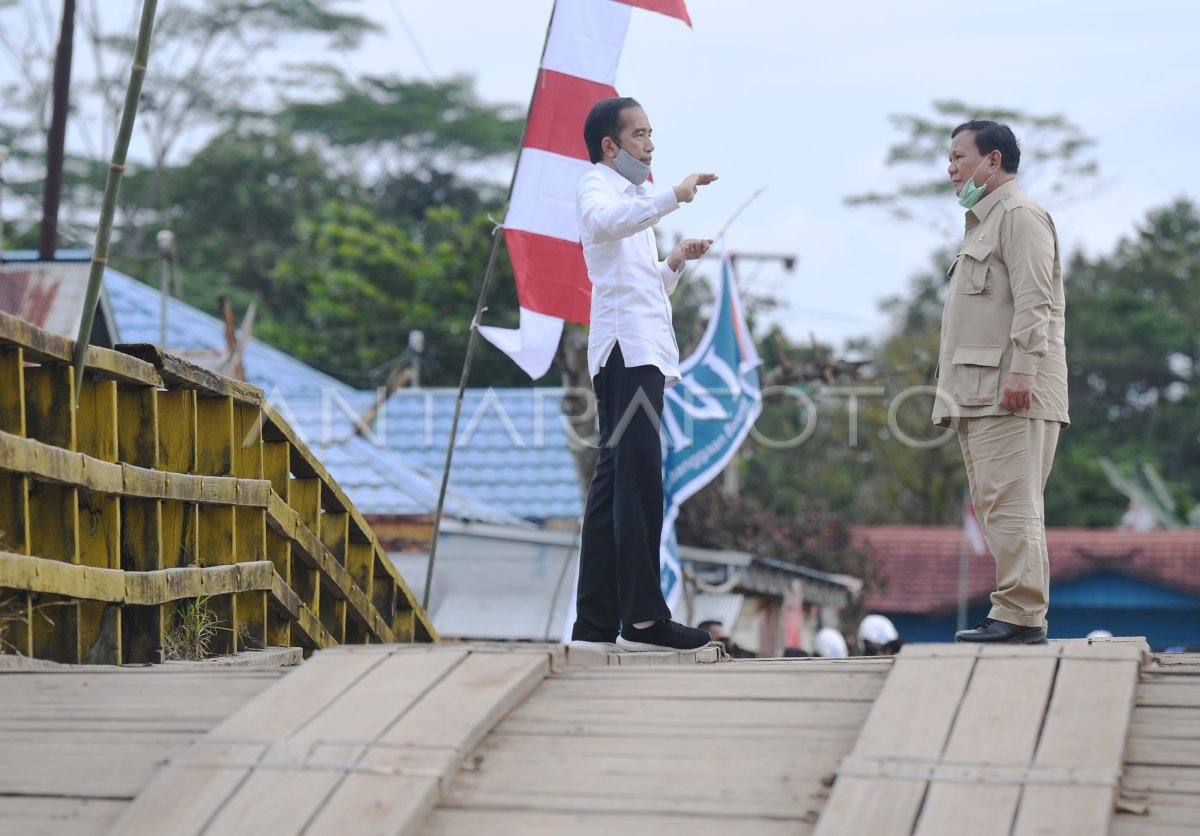 PRESIDEN TINJAU LAHAN UNTUK LUMBUNG PANGAN NASIONAL | ANTARA Foto PRESIDEN TINJAU LAHAN UNTUK LUMBUNG PANGAN NASIONAL | ANTARA Foto