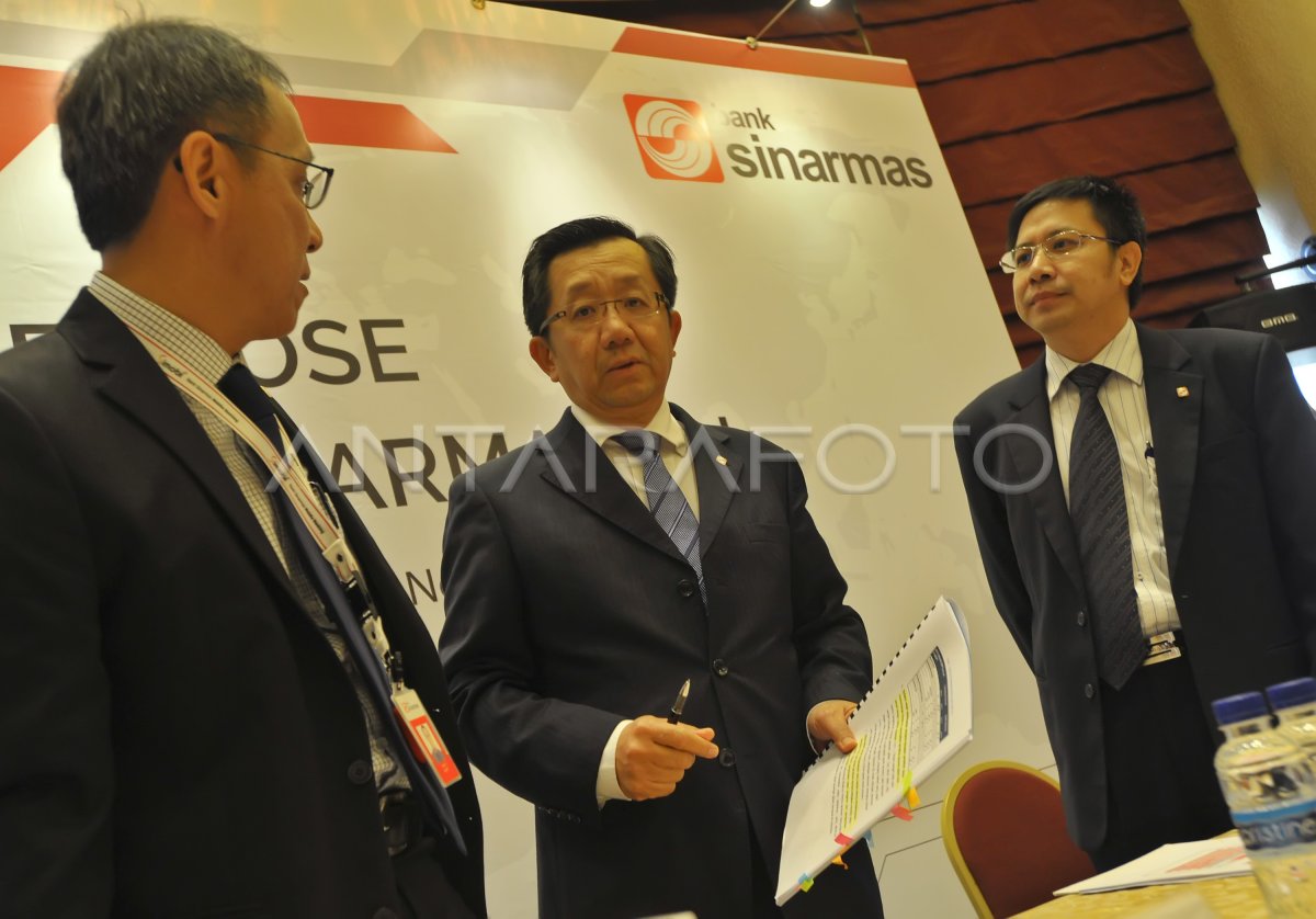 KINERJA BANK SINARMAS | ANTARA Foto