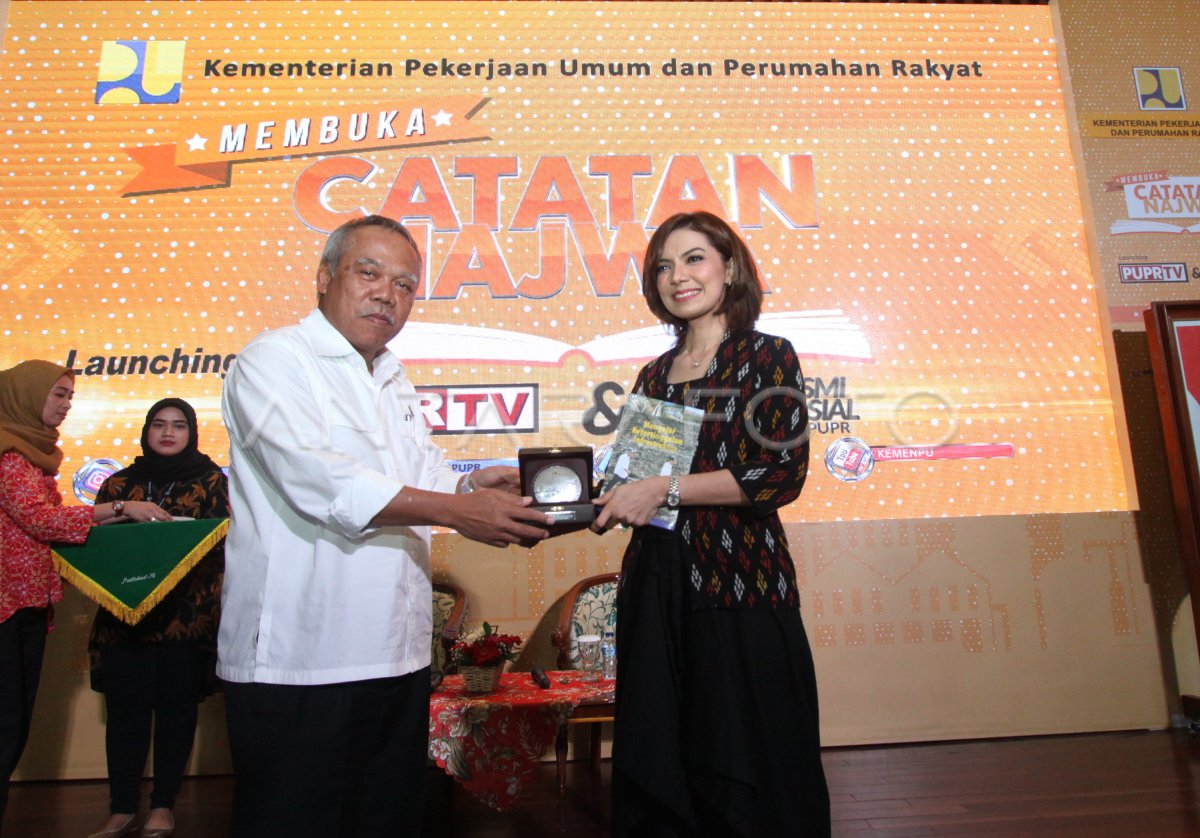 TV PUPR DAN BEDAH BUKU | ANTARA Foto TV PUPR DAN BEDAH BUKU | ANTARA Foto