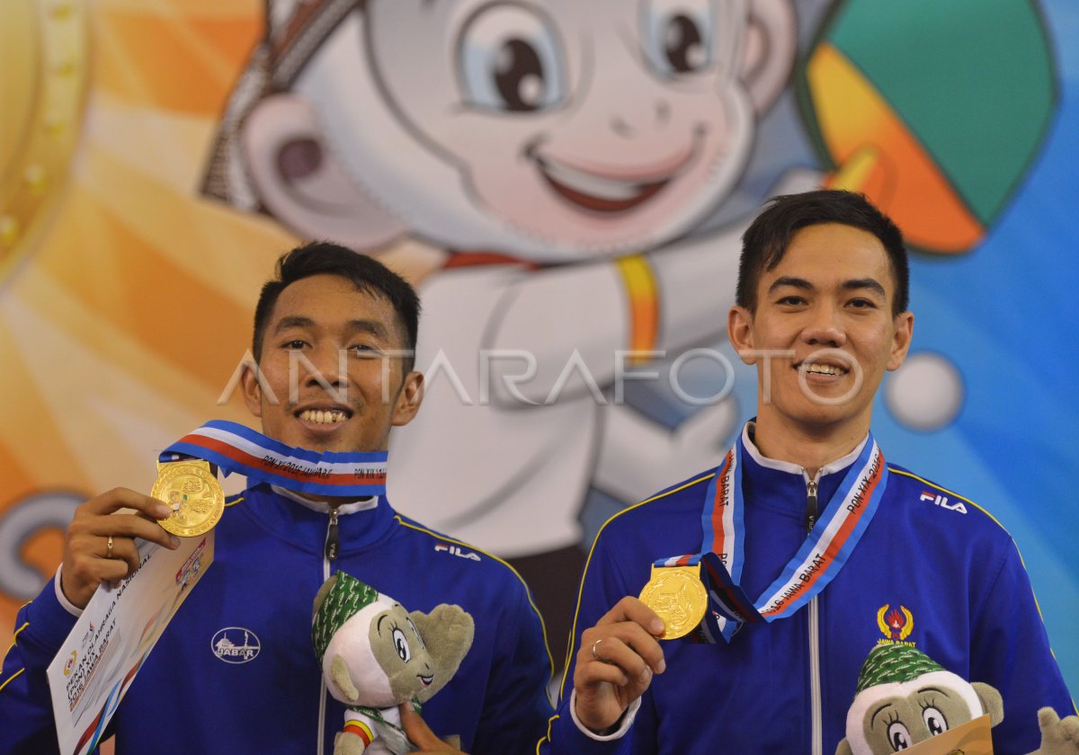 EMAS TENIS MEJA JABAR | ANTARA Foto