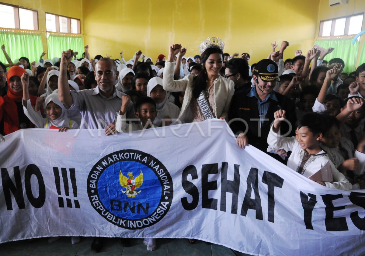 KAMPANYE ANTI NARKOBA | ANTARA Foto