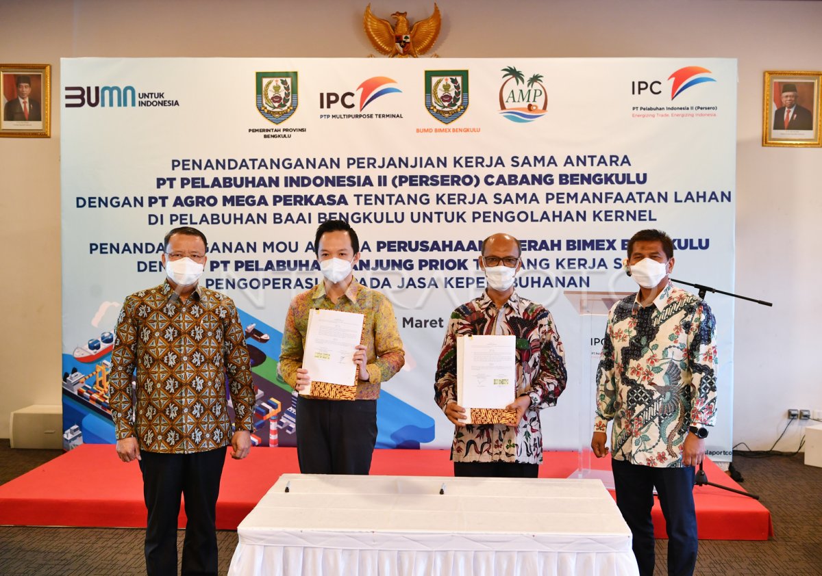 IPC TANDA TANGANI PKS PEMANFAATAN LAHAN DI PELABUHAN PULAU BAAI ... IPC TANDA TANGANI PKS PEMANFAATAN LAHAN DI PELABUHAN PULAU BAAI ...