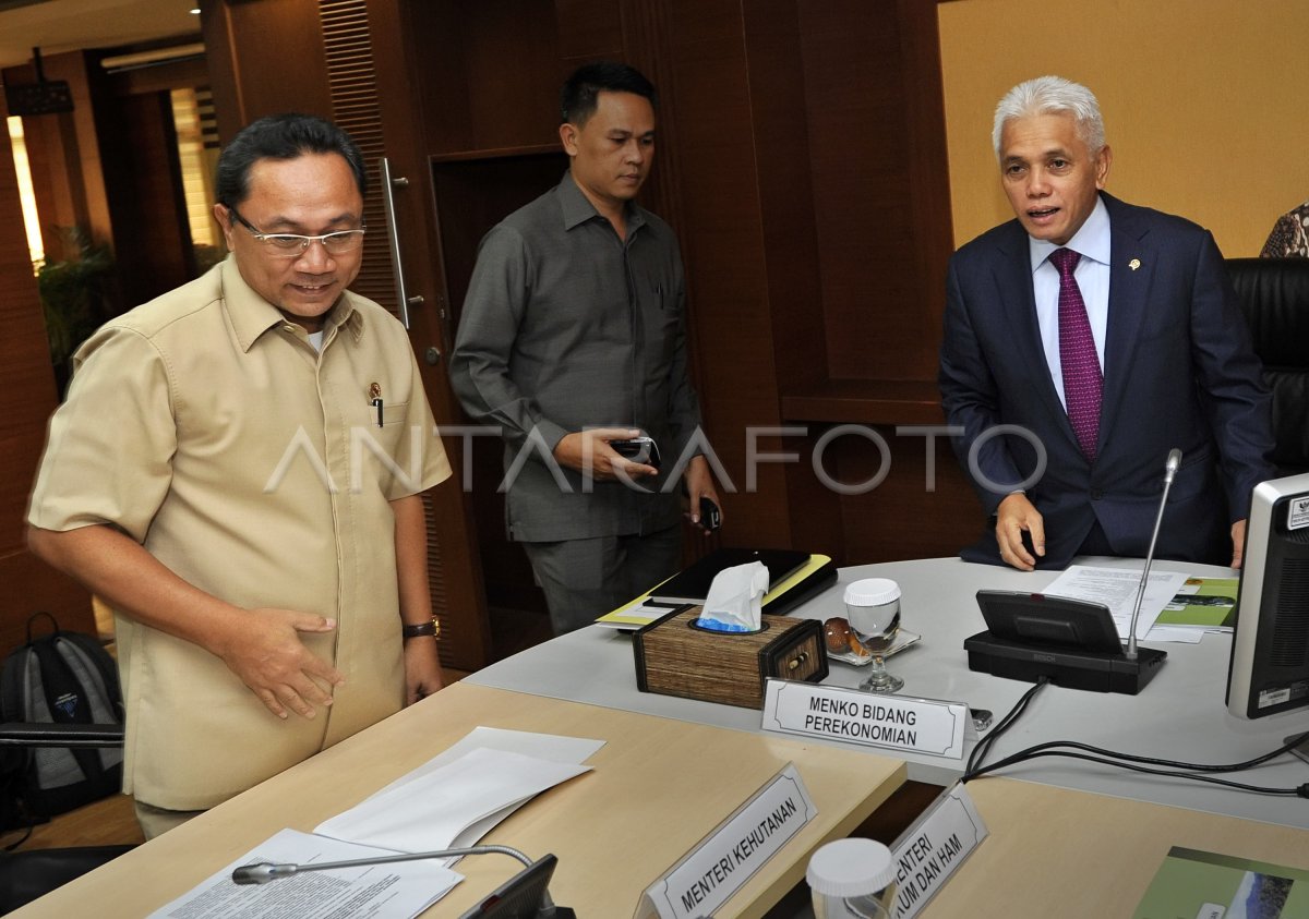 RAKOR PNBP KEHUTANAN | ANTARA Foto