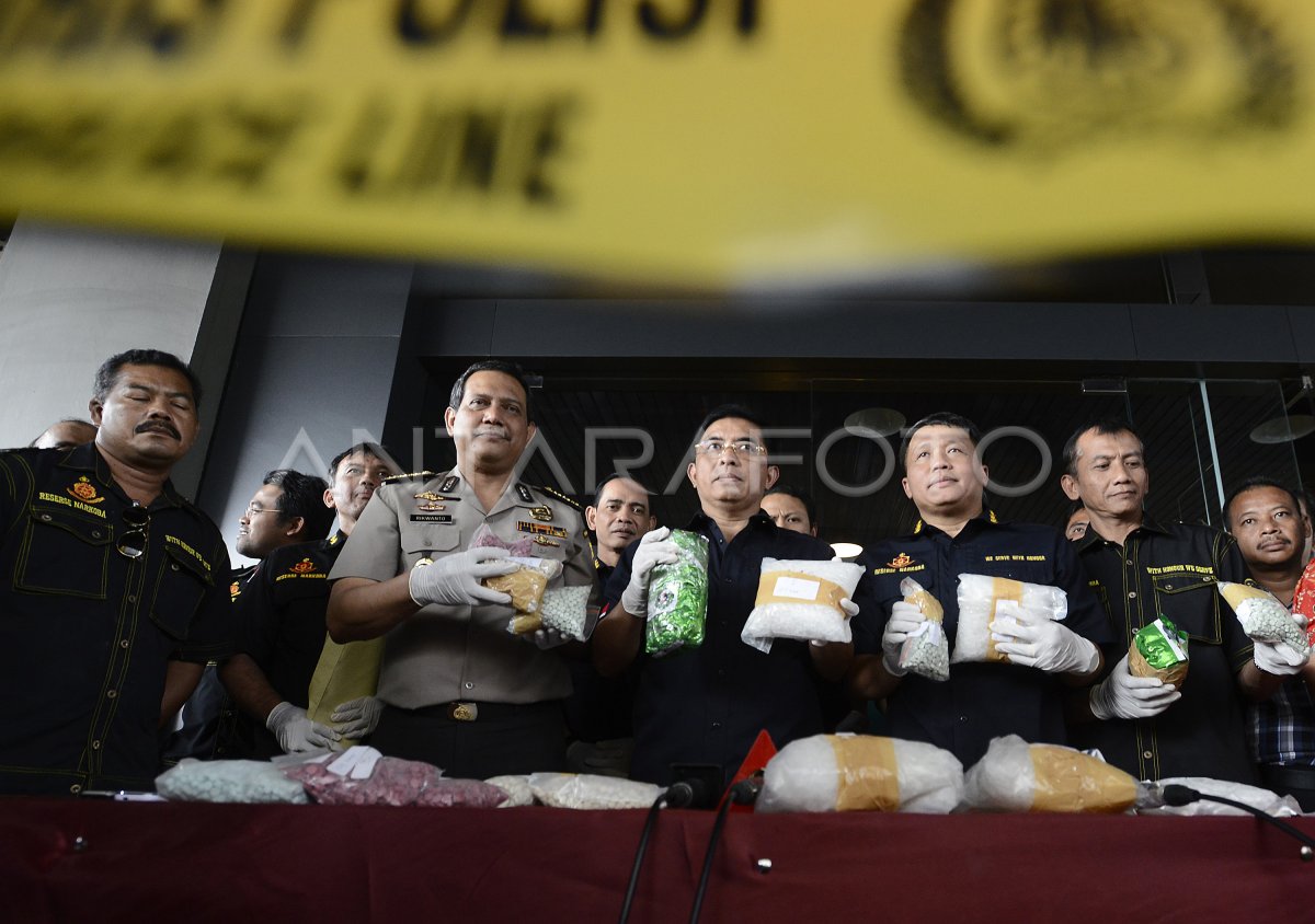 KASUS NARKOBA DI APARTEMEN | ANTARA Foto