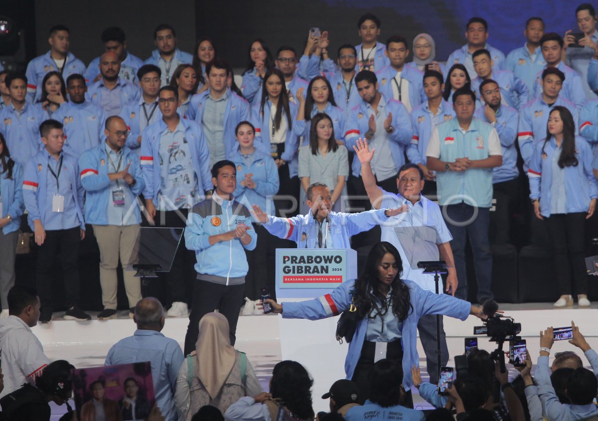 Suara Muda Indonesia untuk Prabowo-Gibran | ANTARA Foto