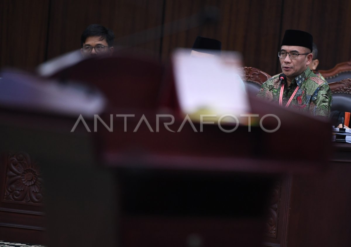 Sidang lanjutan sengketa Pilpres 2024 | ANTARA Foto