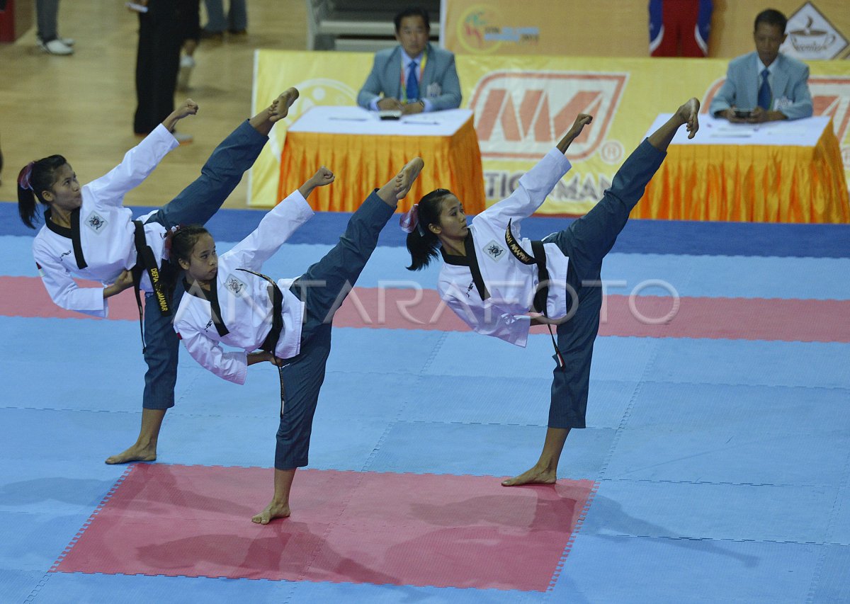 Tim Poomsae Taekwondo Antara Foto
