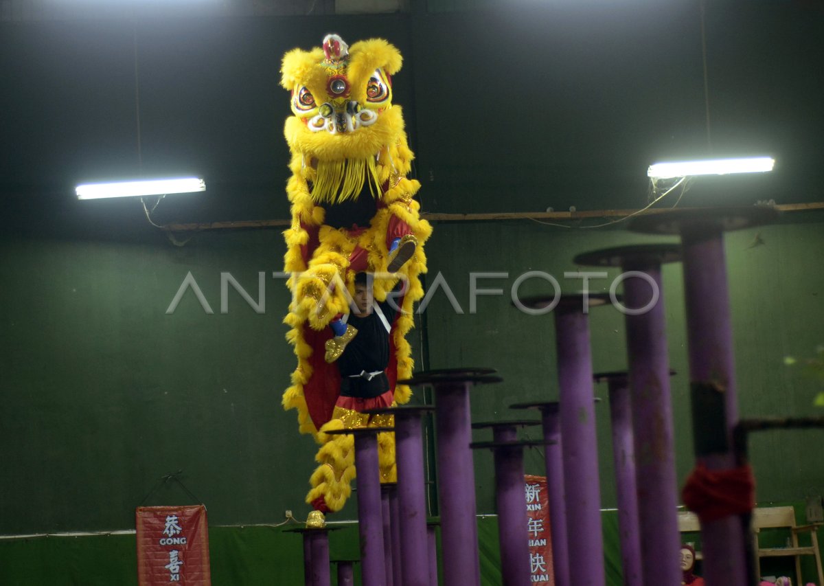 Latihan Barongsai jelang Imlek di Lampung | ANTARA Foto Latihan Barongsai jelang Imlek di Lampung | ANTARA Foto