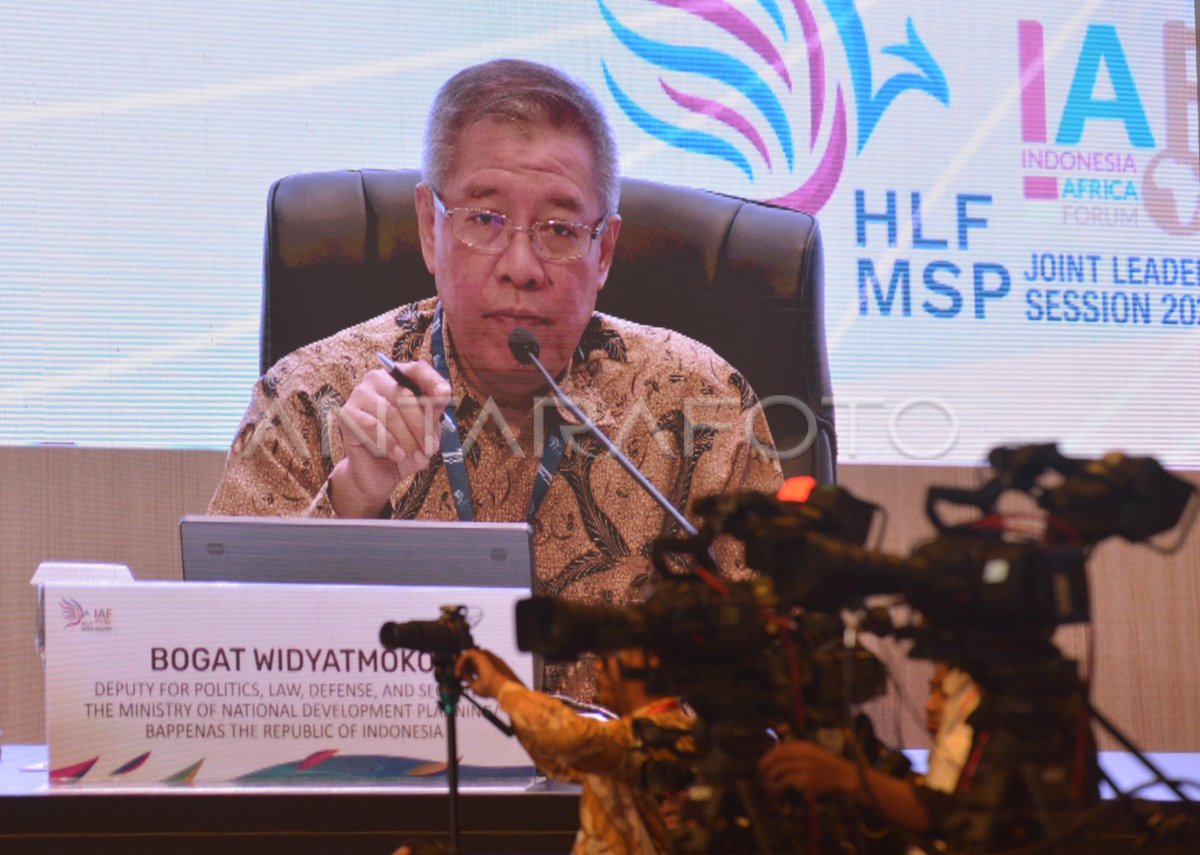 Konfrensi pers kesiapan pelaksanaan IAF HLF MSP | ANTARA Foto