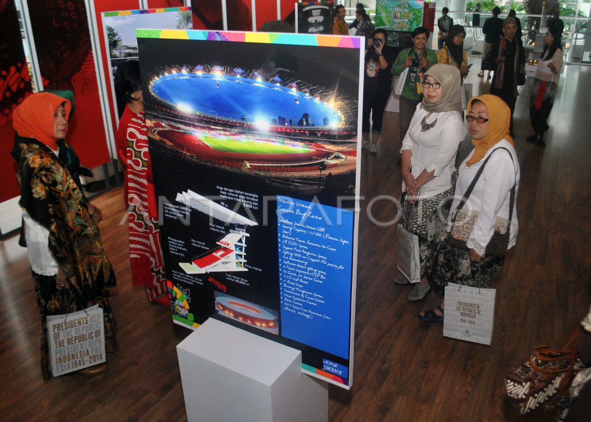 PAMERAN TEMPORER ASIAN GAMES | ANTARA Foto