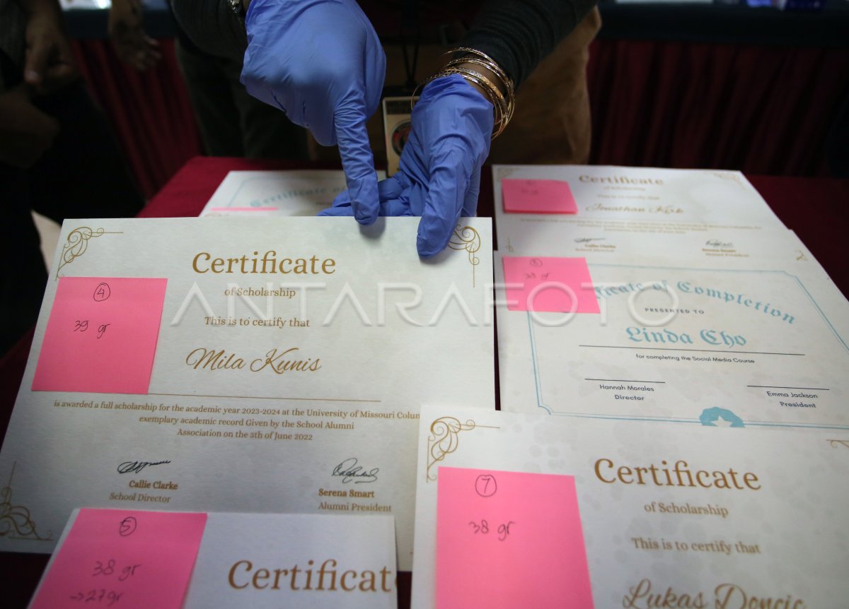 Kasus penyelundupan kokain di sertifikat | ANTARA Foto