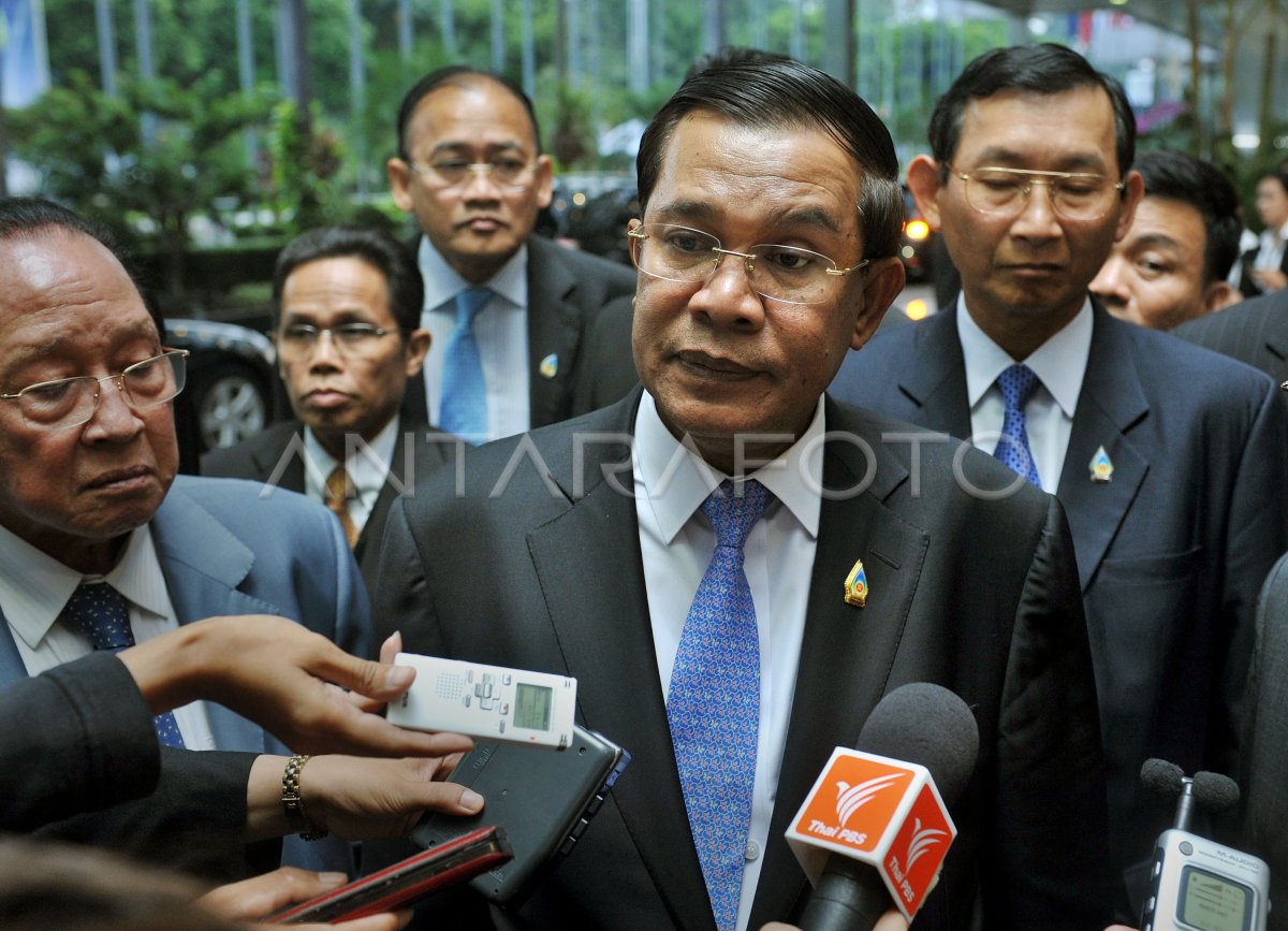 PENJELASAN PM KAMBOJA | ANTARA Foto PENJELASAN PM KAMBOJA | ANTARA Foto