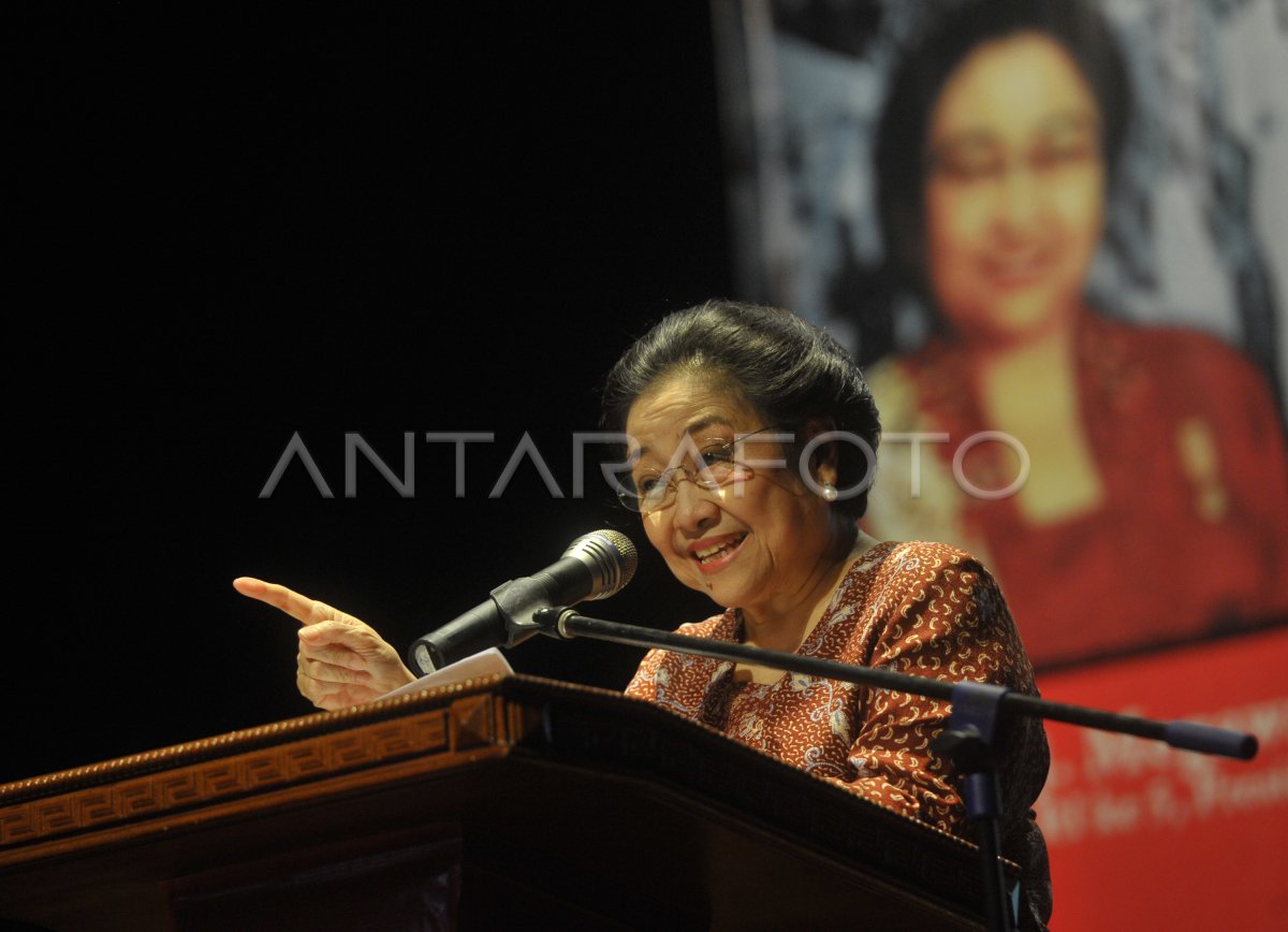 PIDATO KEBUDAYAAN MEGAWATI | ANTARA Foto