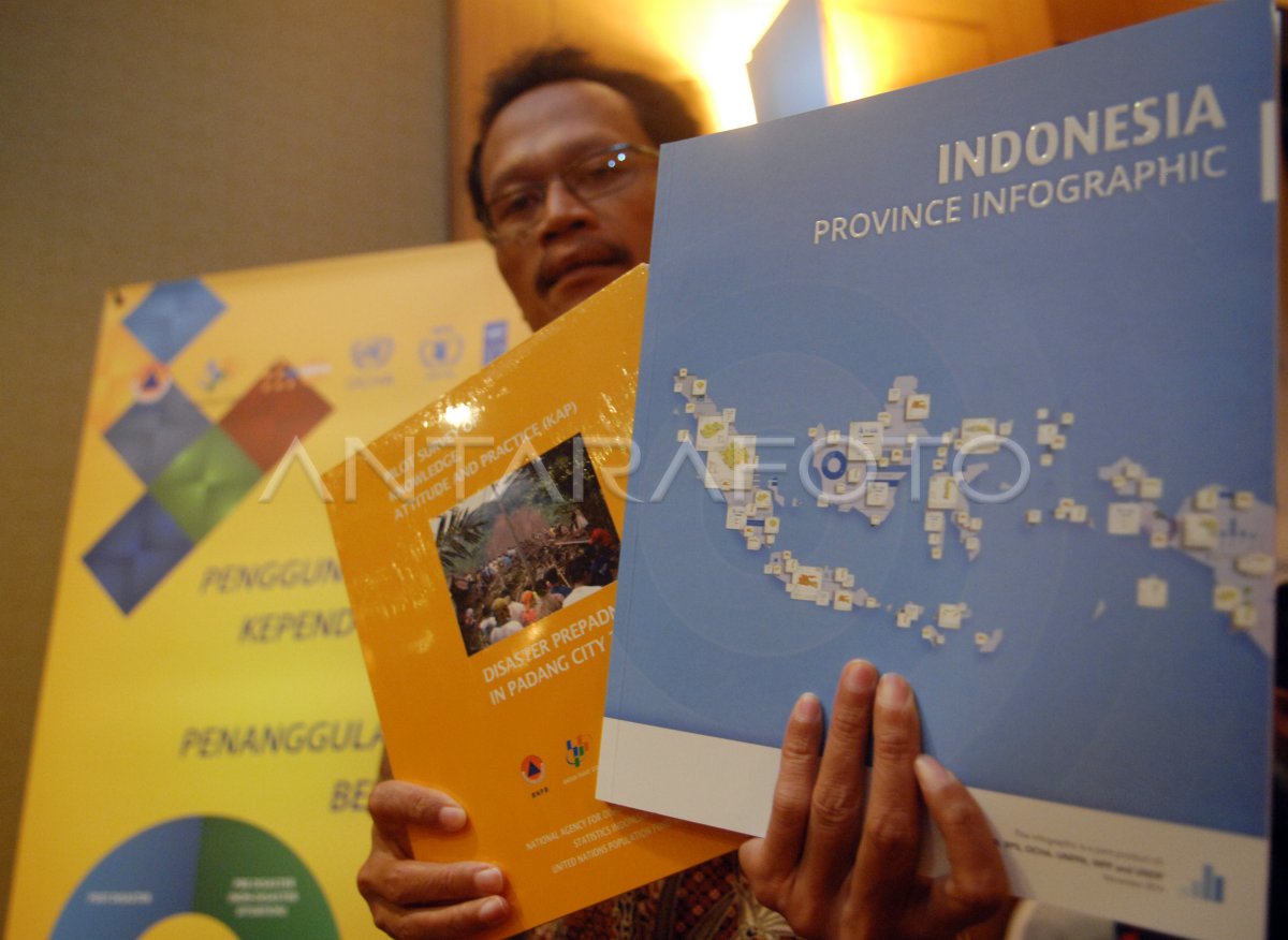 PELUNCURAN BUKU INFOGRAFIS | ANTARA Foto