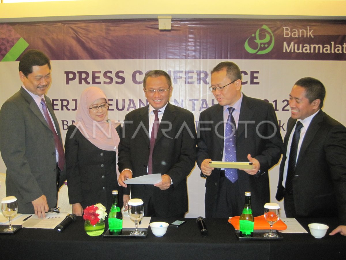 KINERJA BANK MUAMALAT. | ANTARA Foto
