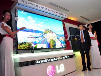PEMASARAN TV LG 84 INCH | ANTARA Foto