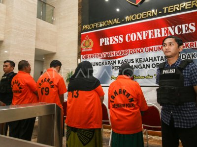 PENGUNGKAPAN KASUS TPPO | ANTARA Foto