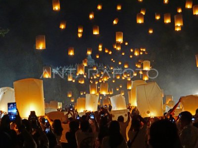 Festival lampion Waisak 2023 di Borobudur | ANTARA Foto