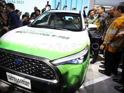 Pembukaan pameran GIIAS 2023 | ANTARA Foto
