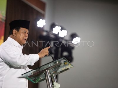 Prabowo Subianto bertemu 1000 guru ngaji | ANTARA Foto