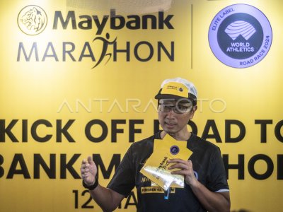 Road to Maybank Marathon 2024 | ANTARA Foto