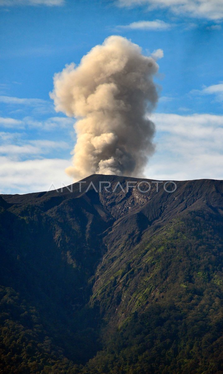 Status Gunung Marapi turun menjadi waspada | ANTARA Foto Status Gunung Marapi turun menjadi waspada | ANTARA Foto