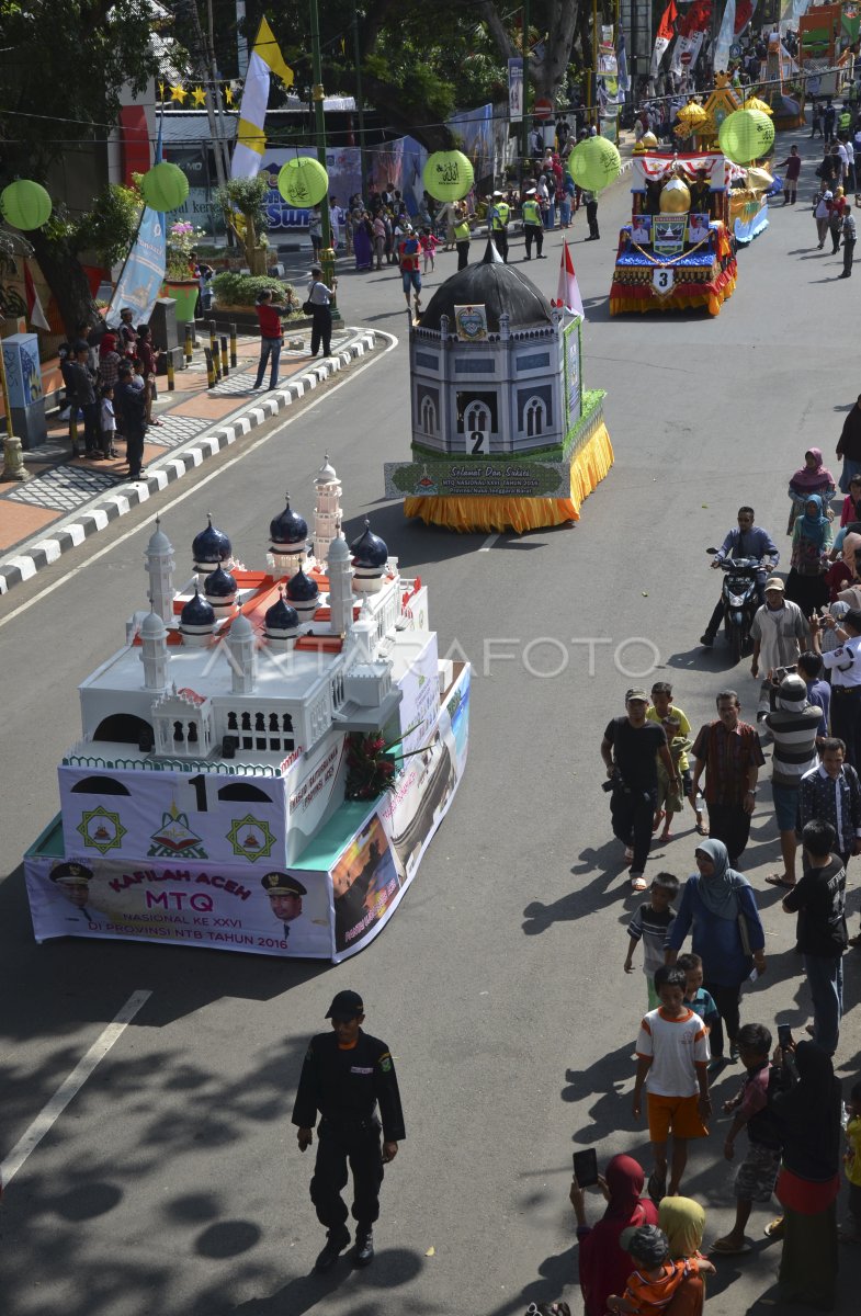 PAWAI TAARUF MTQ NASIONAL | ANTARA Foto PAWAI TAARUF MTQ NASIONAL | ANTARA Foto