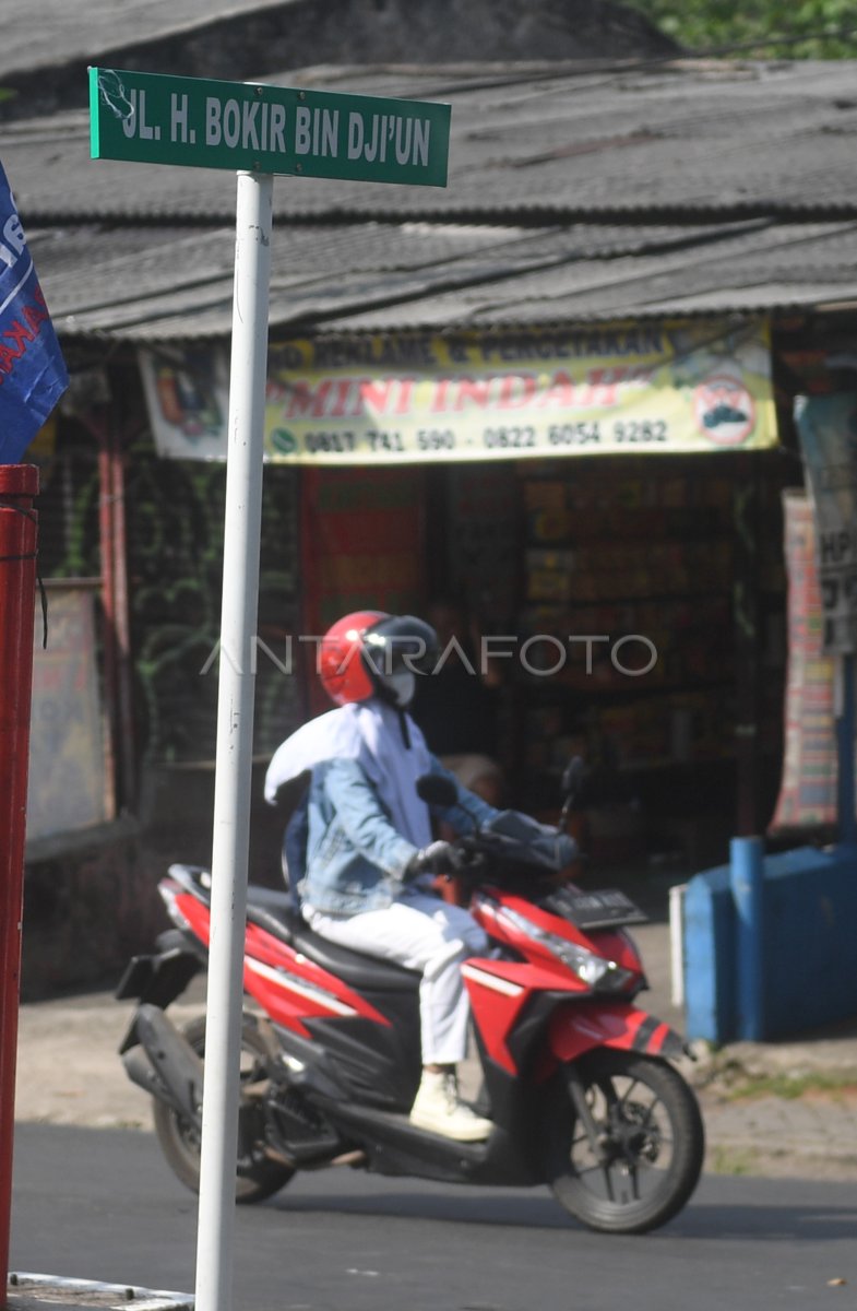 TOKOH-TOKOH BETAWI MENJADI NAMA JALAN | ANTARA Foto
