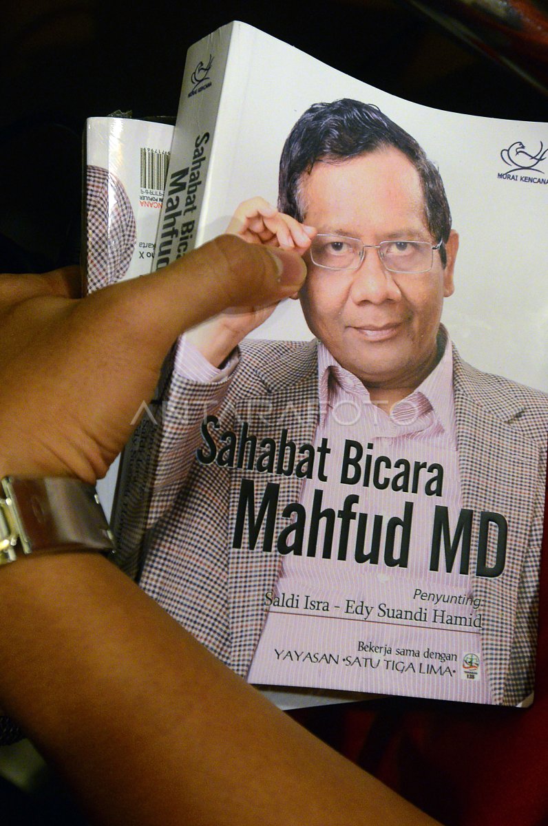 Peluncuran Buku Mahfud Md Antara Foto 