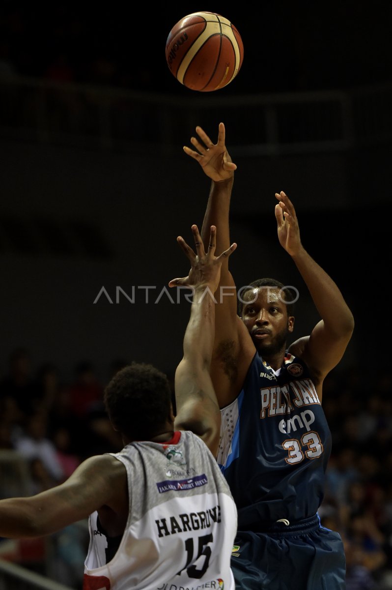 ASPAC VERSUS PELITA JAYA | ANTARA Foto ASPAC VERSUS PELITA JAYA | ANTARA Foto