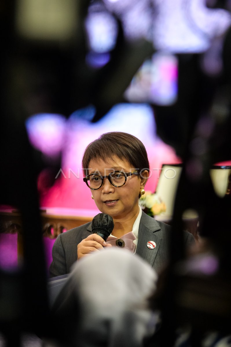 Konpers Menlu usai penandatanganan kerja sama ASEAN | ANTARA Foto Konpers Menlu usai penandatanganan kerja sama ASEAN | ANTARA Foto
