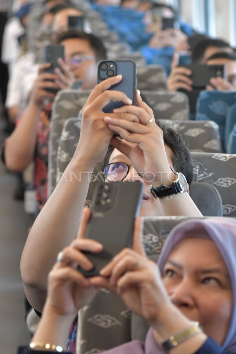 Uji coba Kereta Cepat Jakarta Bandung | ANTARA Foto Uji coba Kereta Cepat Jakarta Bandung | ANTARA Foto
