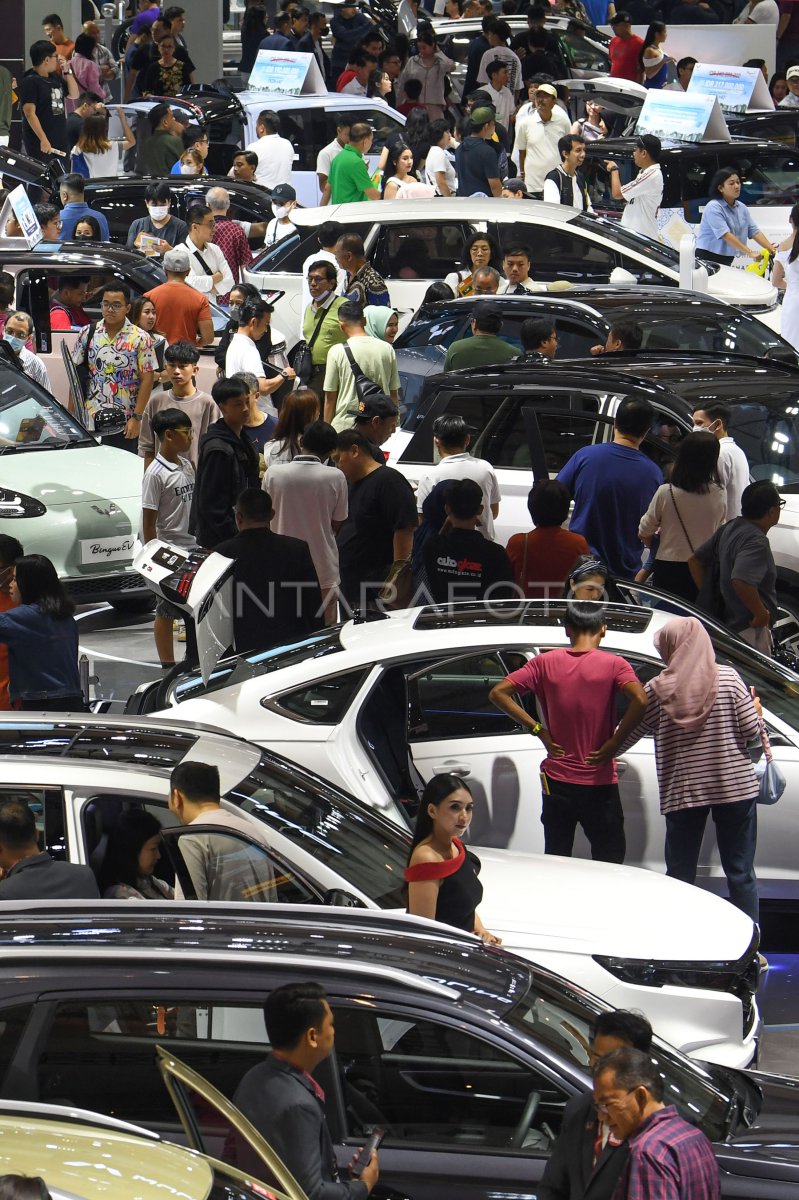 Realisasi transaksi IIMS 2024 | ANTARA Foto