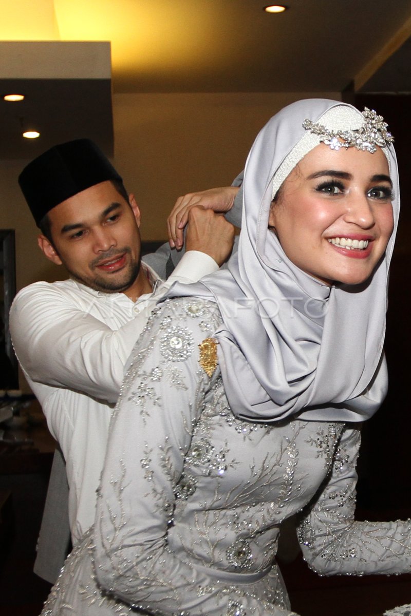 RESEPSI TEUKU WISNU-SHIREEN | ANTARA Foto