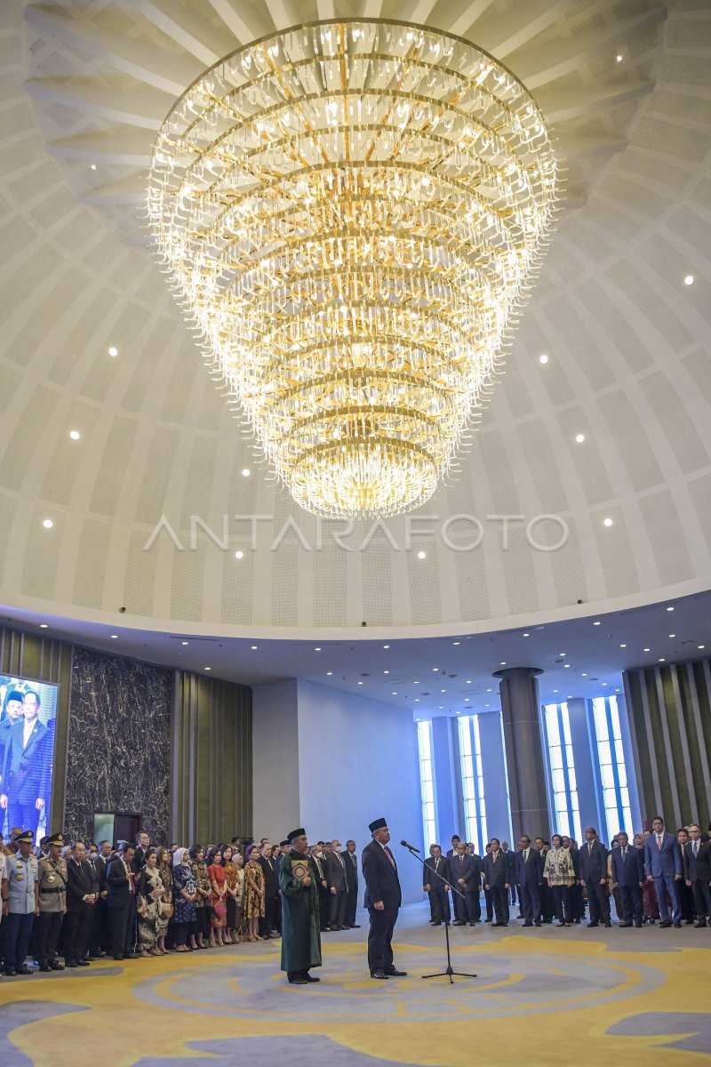 Pelantikan Gubernur Bank Indonesia | ANTARA Foto