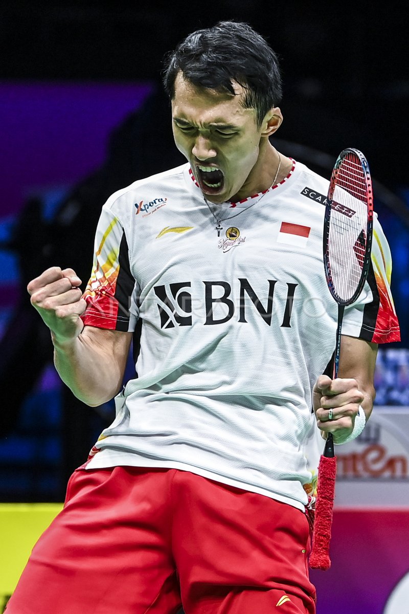 Final Piala Thomas Indonesia lawan China | ANTARA Foto