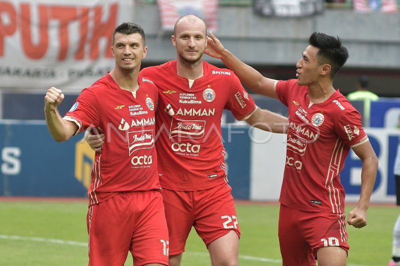 PERSIJA JAKARTA KALAHKAN RANS NUSANTARA FC | ANTARA Foto PERSIJA JAKARTA KALAHKAN RANS NUSANTARA FC | ANTARA Foto