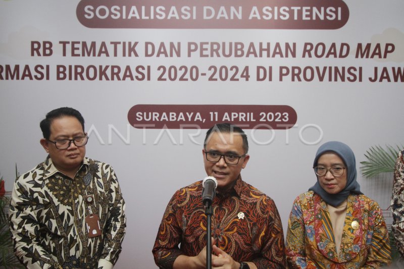 SOSIALISASI DAN ASISTENSI RB TEMATIK | ANTARA Foto