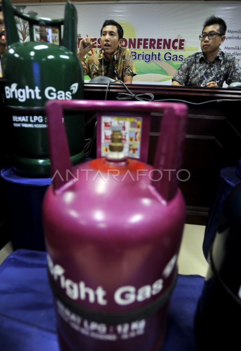 PELUNCURAN BRIGHT GAS | ANTARA Foto