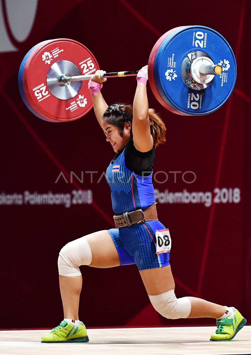 Angkat Besi Putri 53kg Antara Foto