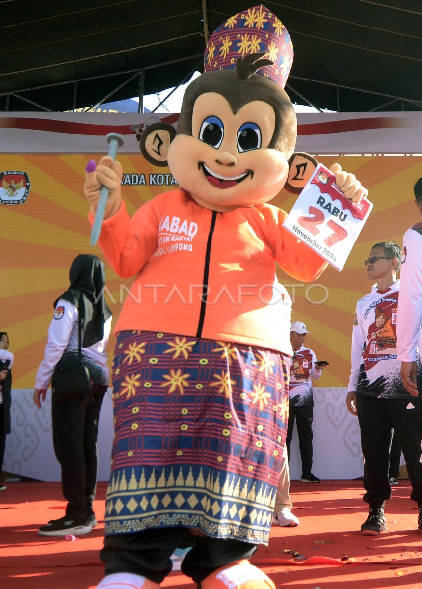 Peluncuran Pilkada Bandar Lampung 2024 | ANTARA Foto