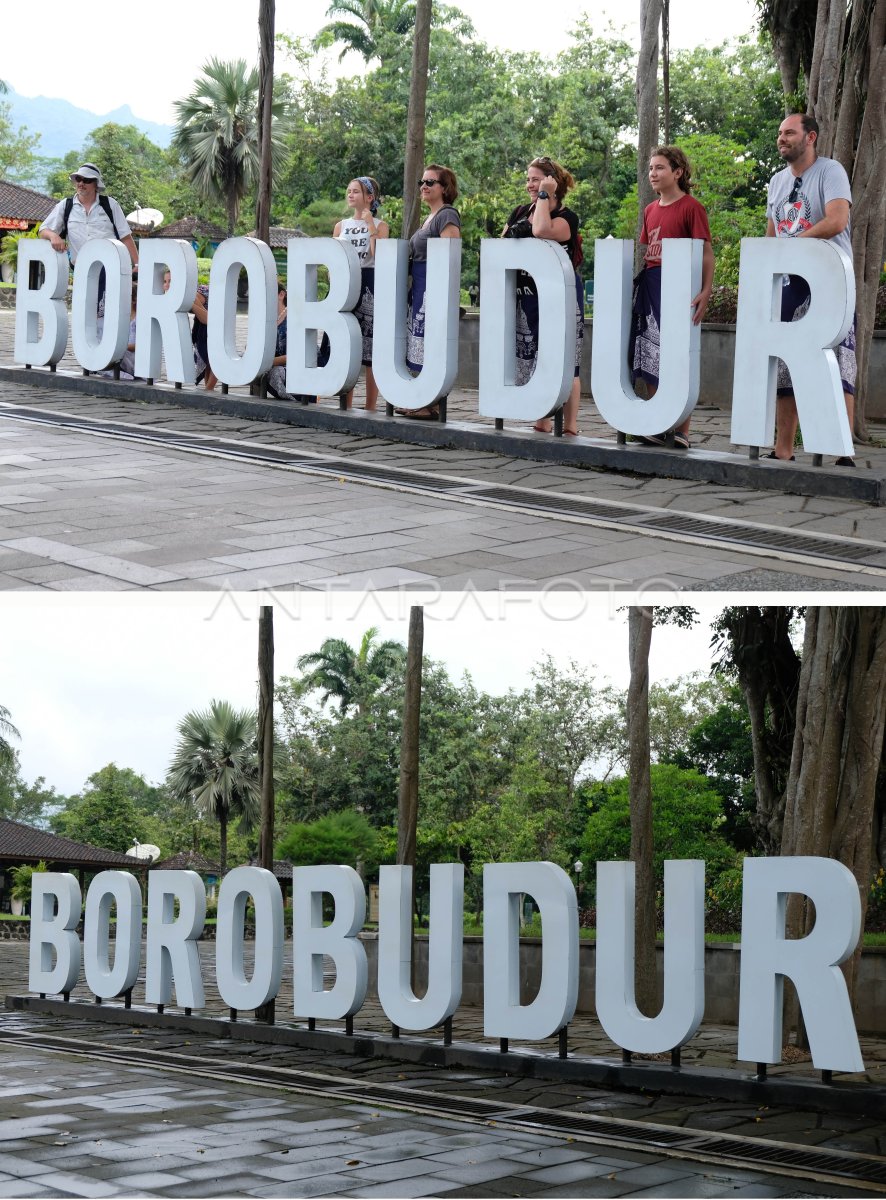 WISATA BOROBUDUR MASIH TUTUP UNTUK UMUM | ANTARA Foto