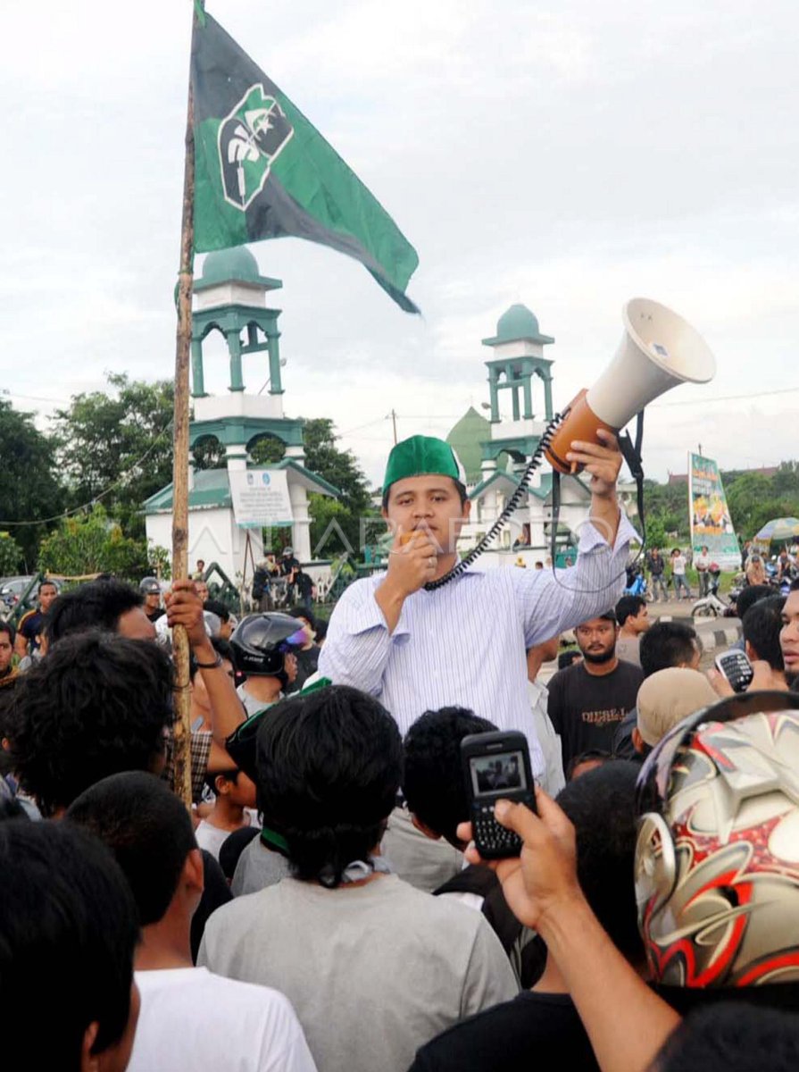 DUKUNG AKSI HMI | ANTARA Foto DUKUNG AKSI HMI | ANTARA Foto